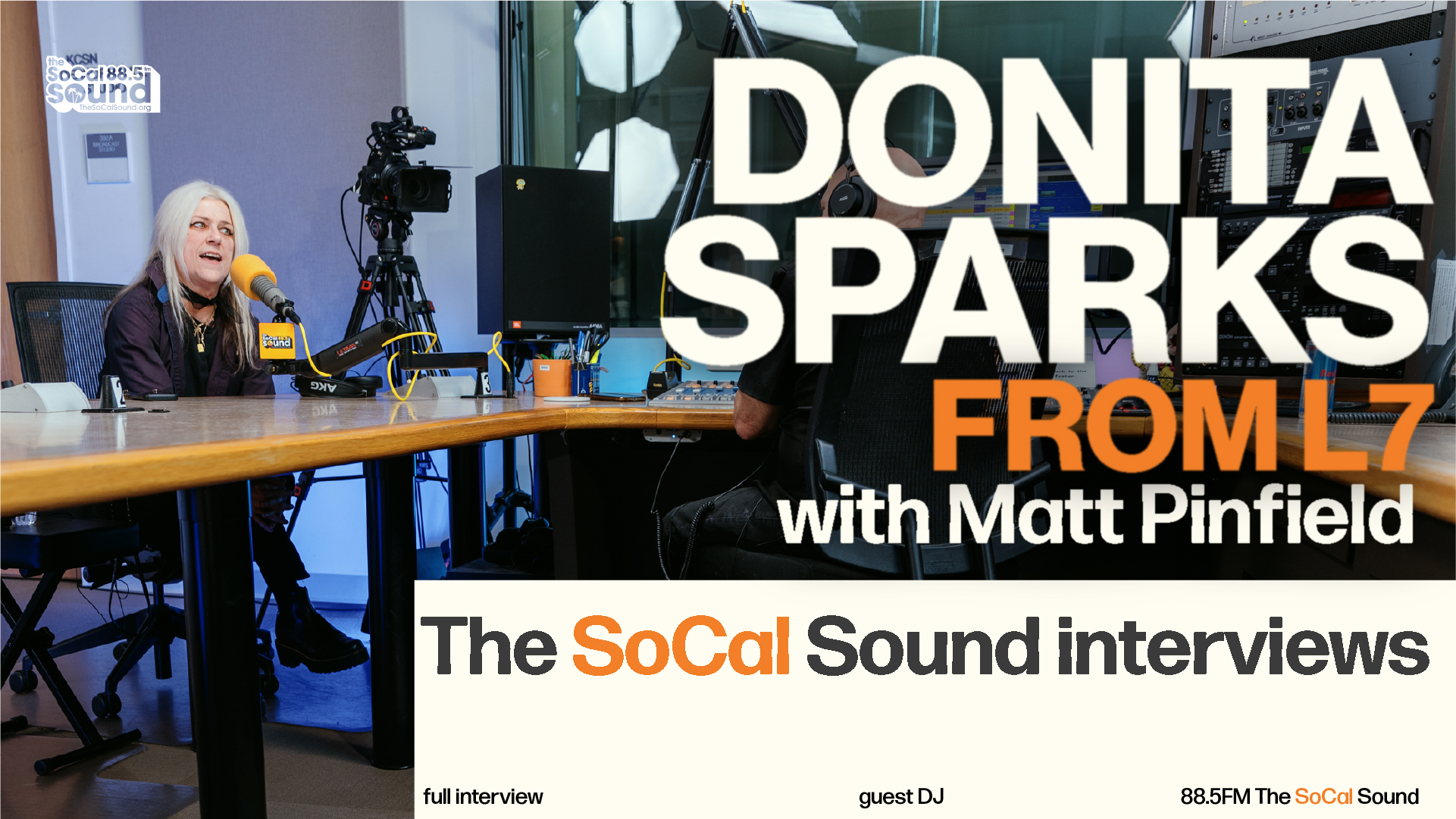 Donita Sparks from L7 Interview + Guest DJ with Matt Pinfield - The ...